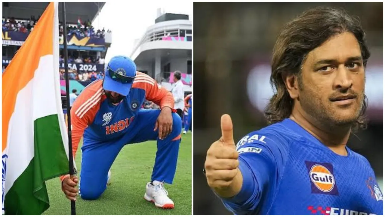 Watch: MS Dhoni texted Rohit Sharma, followed by video call after winning the World Cup